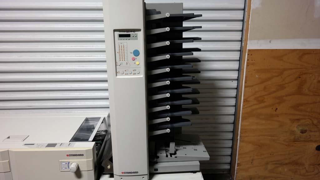 Lot #58: Horizon QC-P10 10 Station Vertical Tabletop Collator w ...